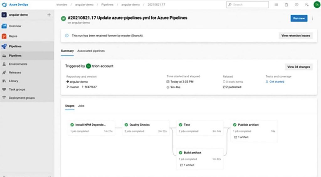 Create Angular apps in Azure DevOps | Blog post | DevOpsCon 2022