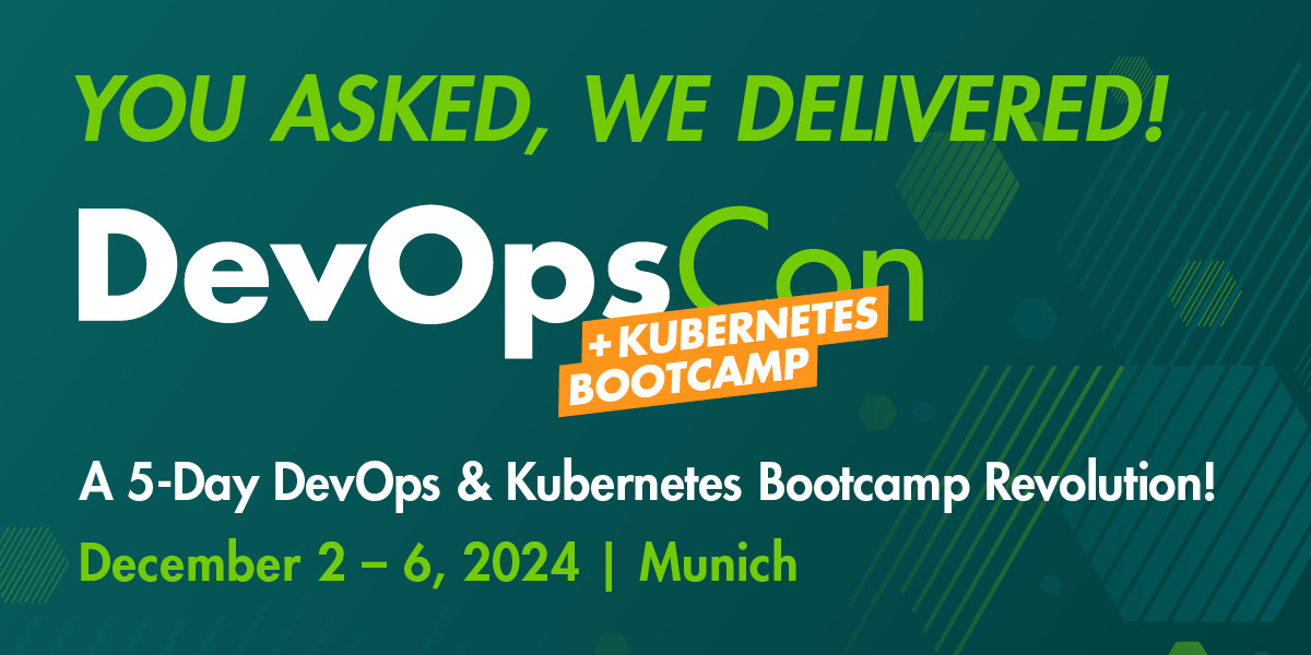 DevOpsCon Munich - The Hybrid Conference 2025 - RE-THINK IT!